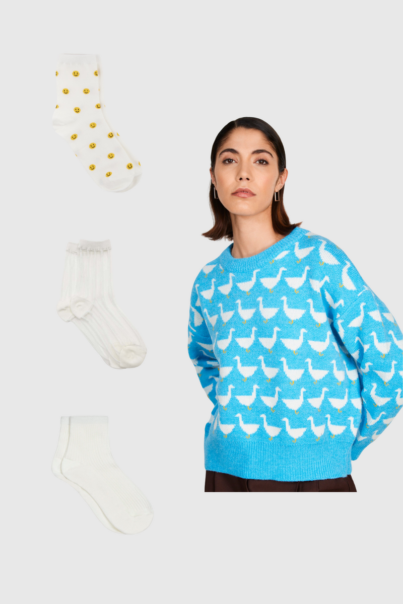 Duck dynasty - duck jumper and 3 sock set – Glassworks London
