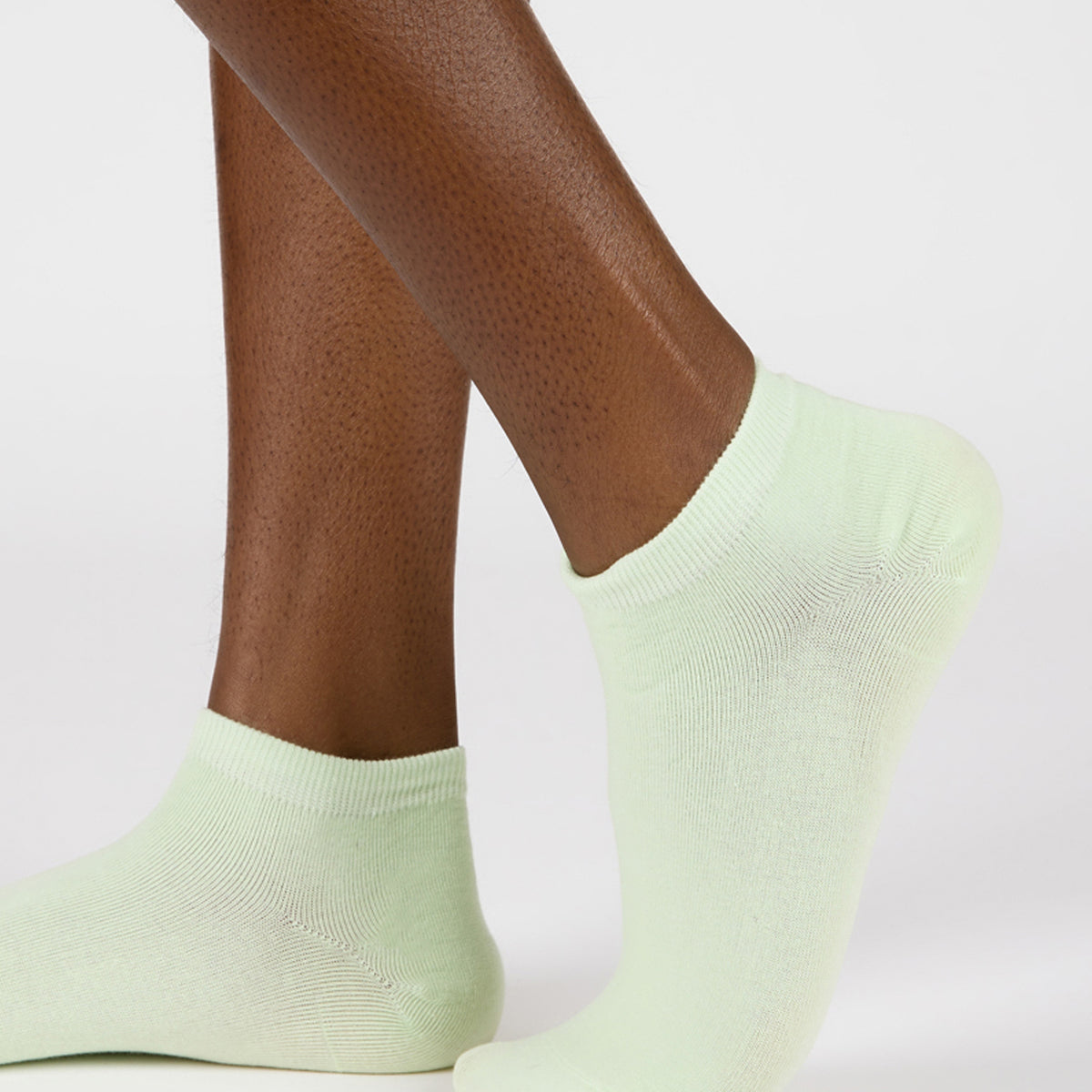 Mint green classic ankle socks | Glassworks London